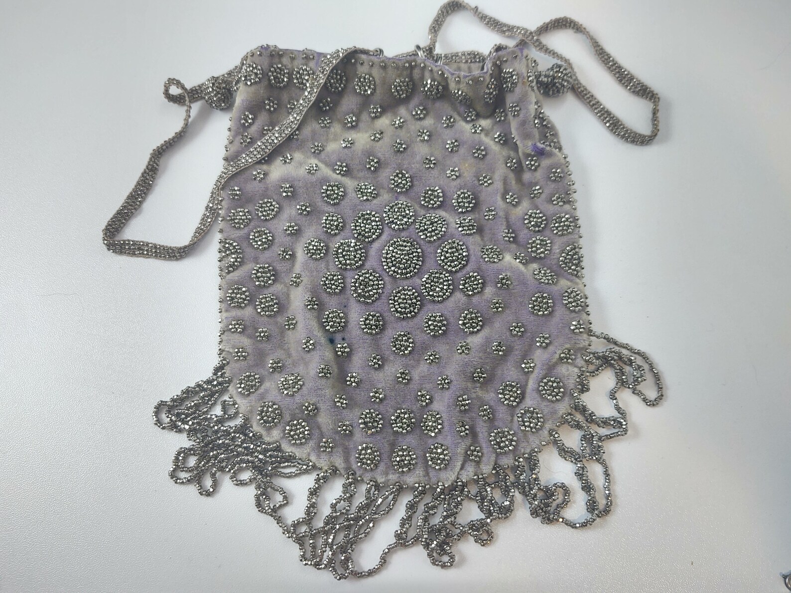 Victorian Steel Cut Beaded Reticule Purse Handbag Beaded - Etsy