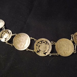 Peruvian Silver Coin Bracelet Coins Dating 1866-1912 Some | Etsy