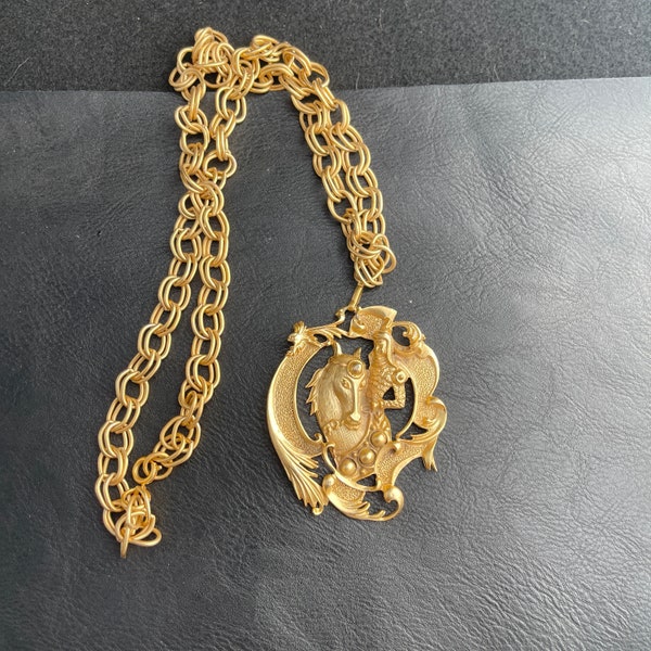 Knight Pendant - Etsy