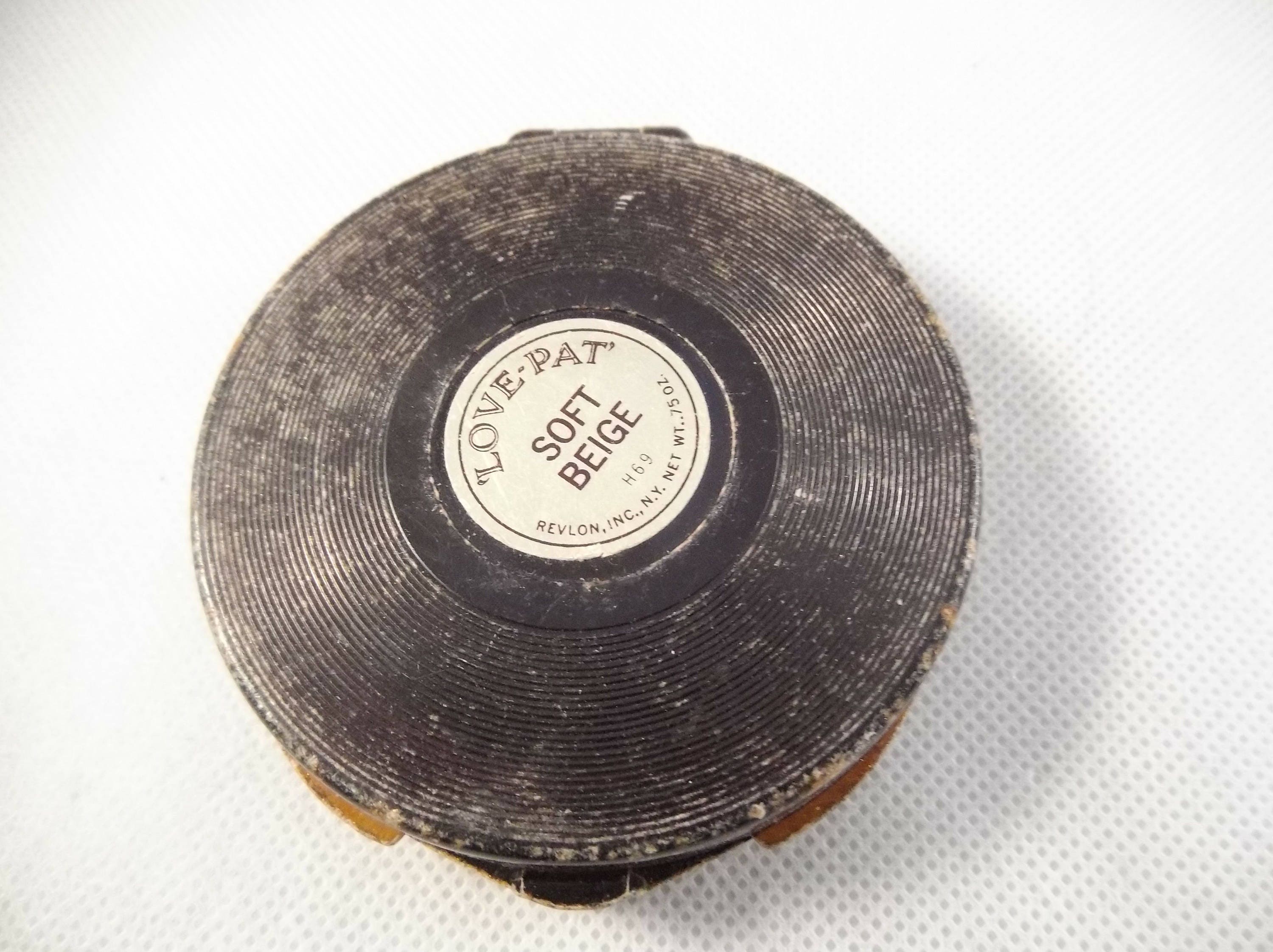 Revlon, Love Pat, Compact, Art Nouveau Design, With Mirror and Powder ...