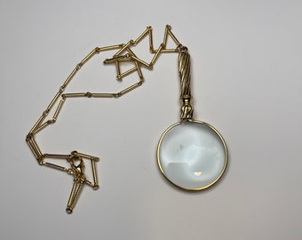 Magnifying Glass Pendant - Etsy