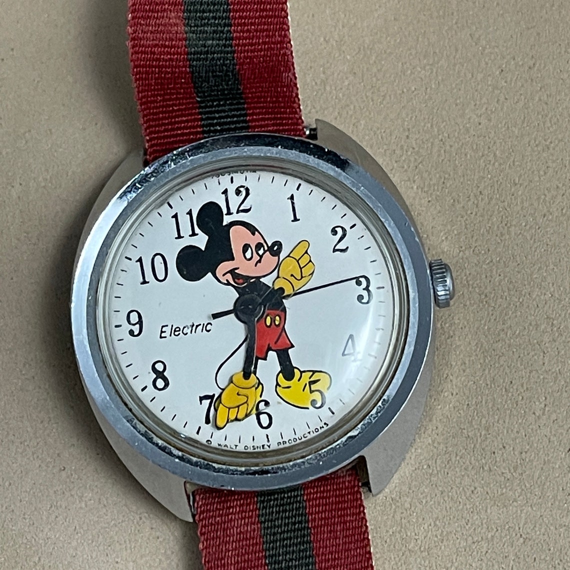 Timex Mickey Mouse Watched Marked Electric New Battery - Etsy