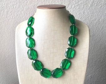 Green jewelry | Etsy