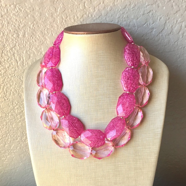 Big Chunky Necklace - Etsy