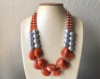 Rust necklace | Etsy