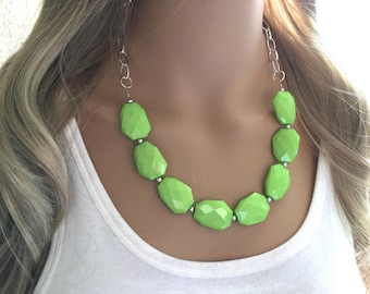 Green jewelry | Etsy