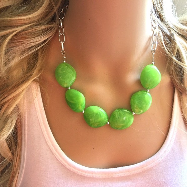Lime Green Jewelry - Etsy