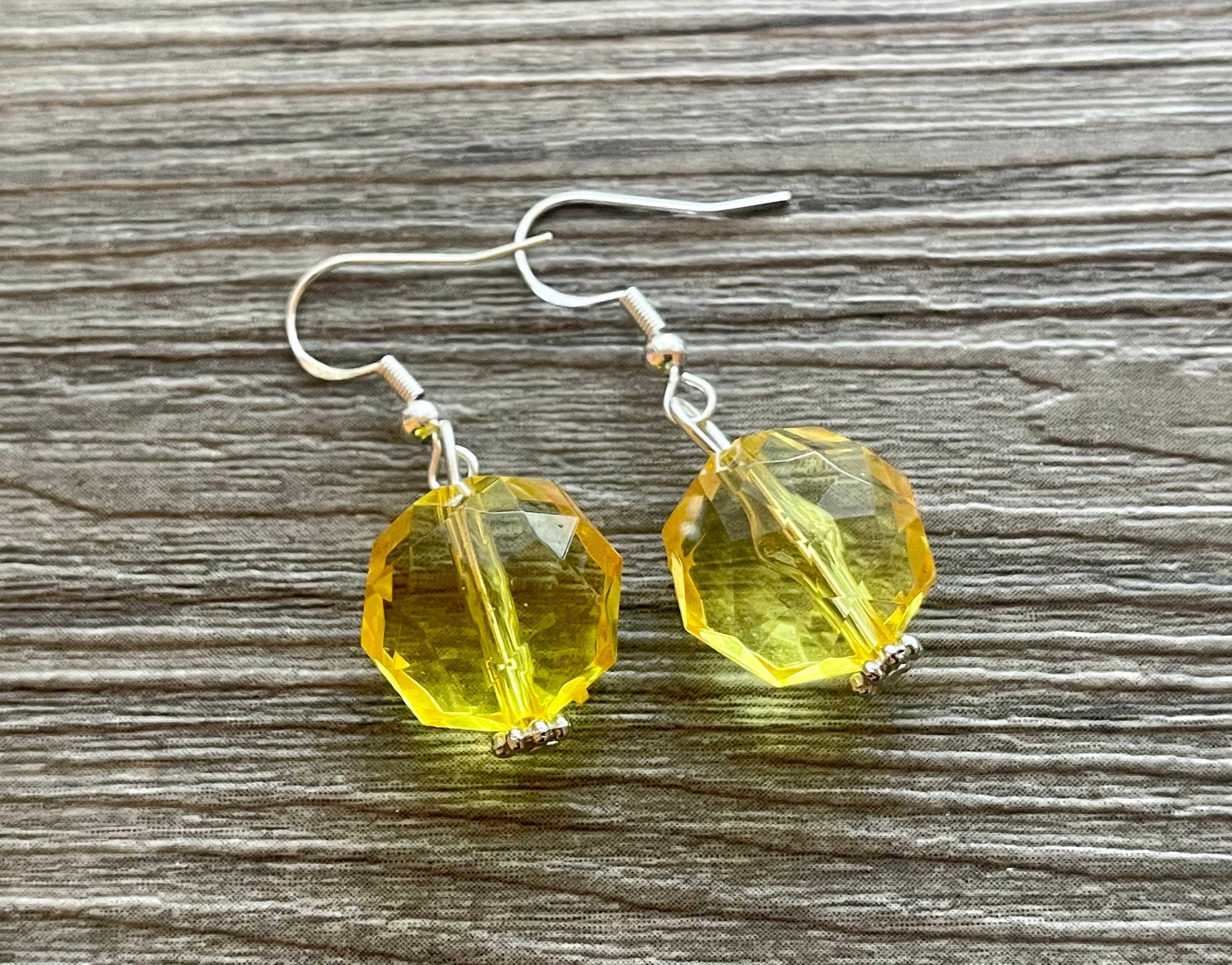 Spring Statement Necklace, Colorful Beaded Necklace, Chunky Bib ...