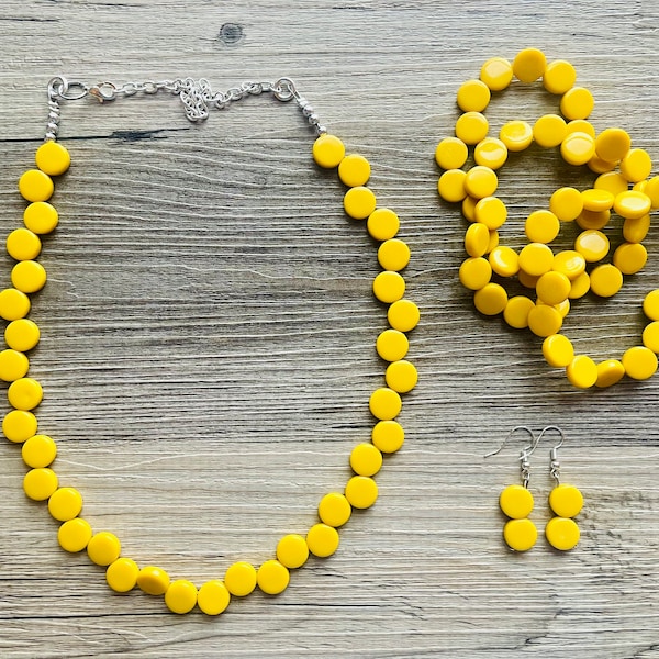Yellow Jewelry - Etsy