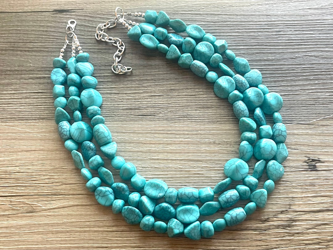 Cook Islands Chunky Necklace, Wanderlust Collection Beaded Jewelry ...