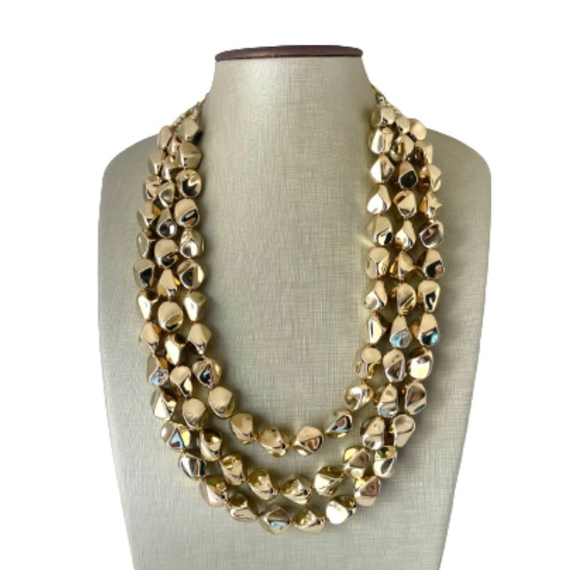 Chunky Gold Necklace - Etsy