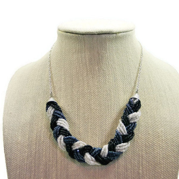 Braided Necklace - Etsy