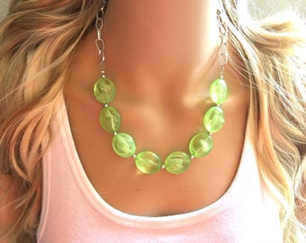 Lime Green Jewelry | Etsy