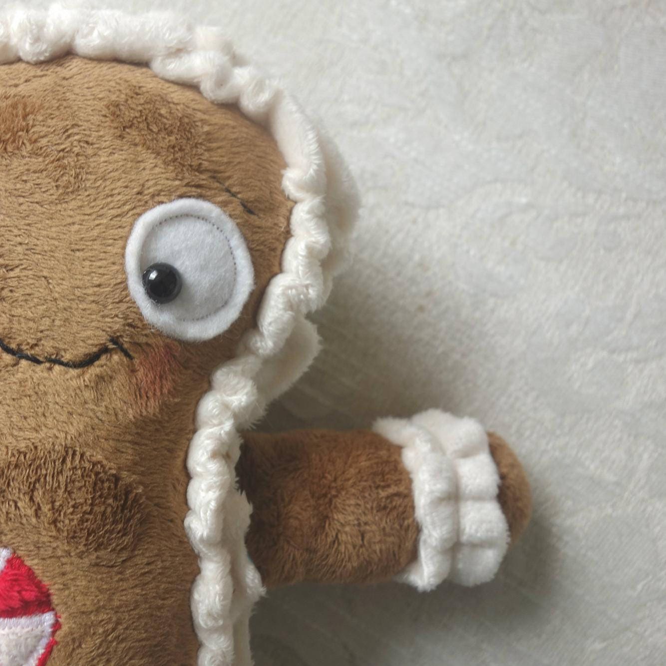Gingerbread Man PDF Soft Toy Plush Sewing Pattern - Etsy