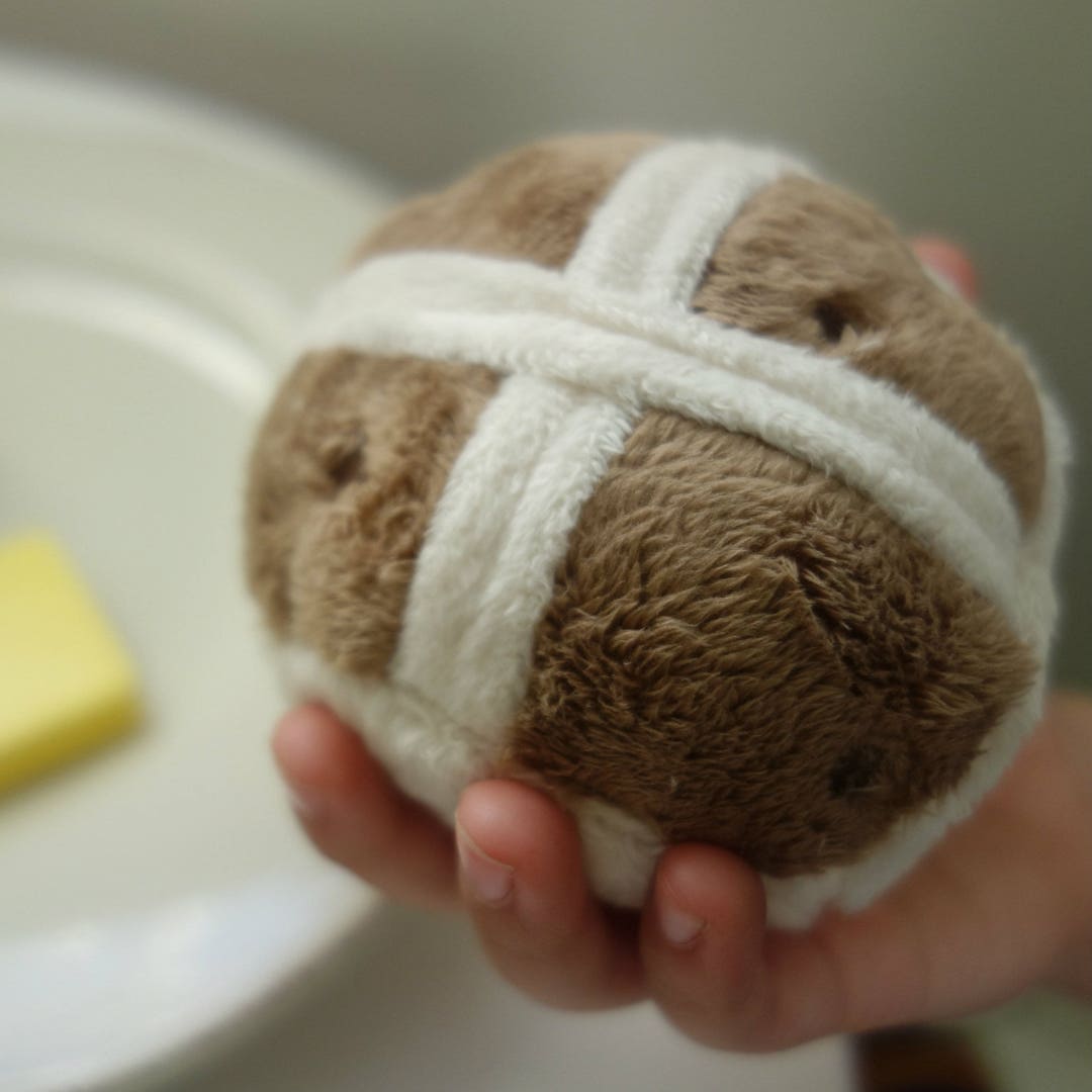Hot Cross Bun Play Food PDF Sewing Pattern - Etsy