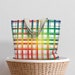 LGBTQ Colors Tote Bag, LGBTQ Gift for Her, With Zipper, With Pockets ...