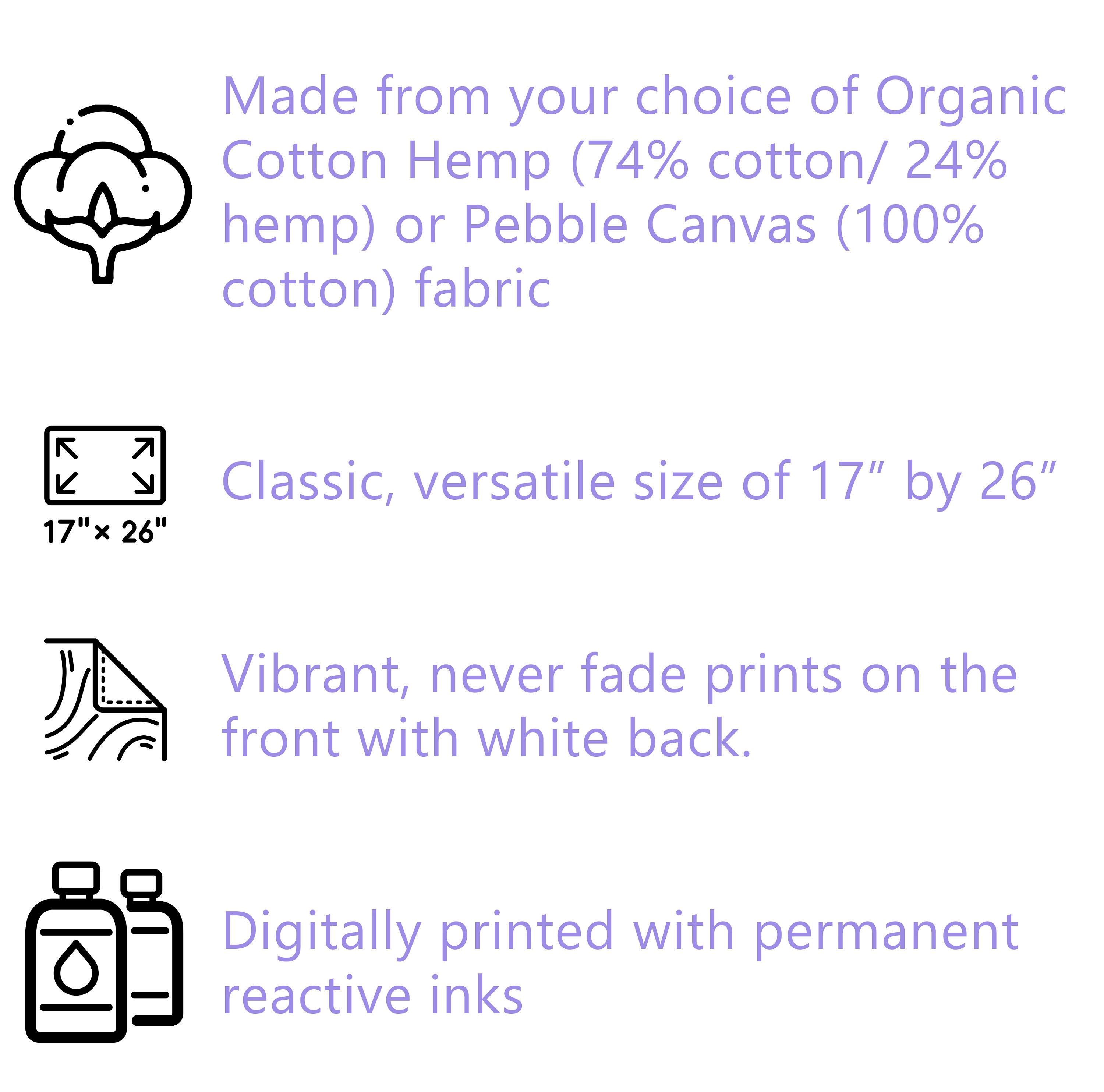 Periwinkle Crane Tea Towel, Periwinkle Tea Towel, Bird Kitchen Towel ...