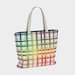 LGBTQ Colors Tote Bag, LGBTQ Gift for Her, With Zipper, With Pockets ...