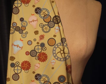 Steampunk Cogs Fabric Steampunk Cogs by Hazel Fisher Creations ...
