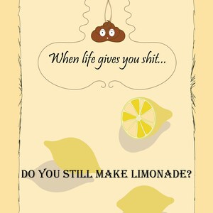 Yellow Towel Poop Emoji, Lemonade Decor, Funny Tea Towels, Poop Wall ...