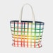 LGBTQ Colors Tote Bag, LGBTQ Gift for Her, With Zipper, With Pockets ...