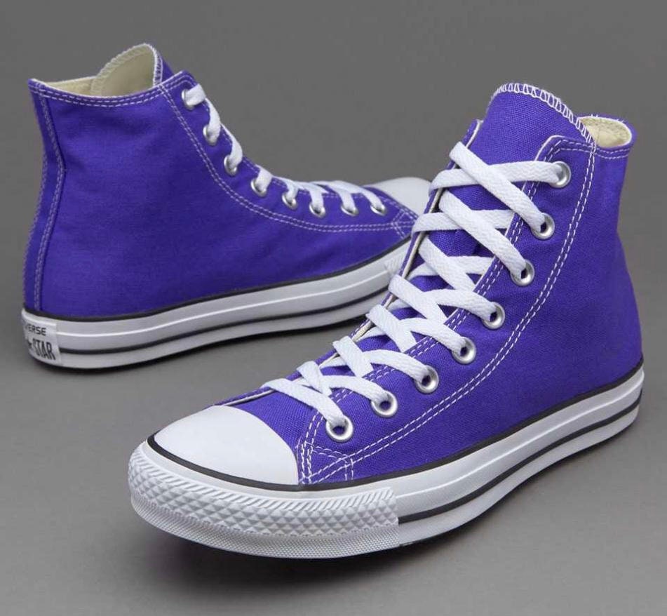 All Purple Converse