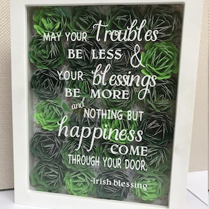 Irish Decor Irish Blessing Irish Wall Hanging Irish Home - Etsy