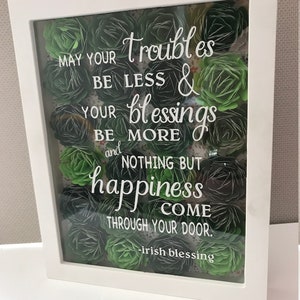 Irish Decor Irish Blessing Irish Wall Hanging Irish Home - Etsy