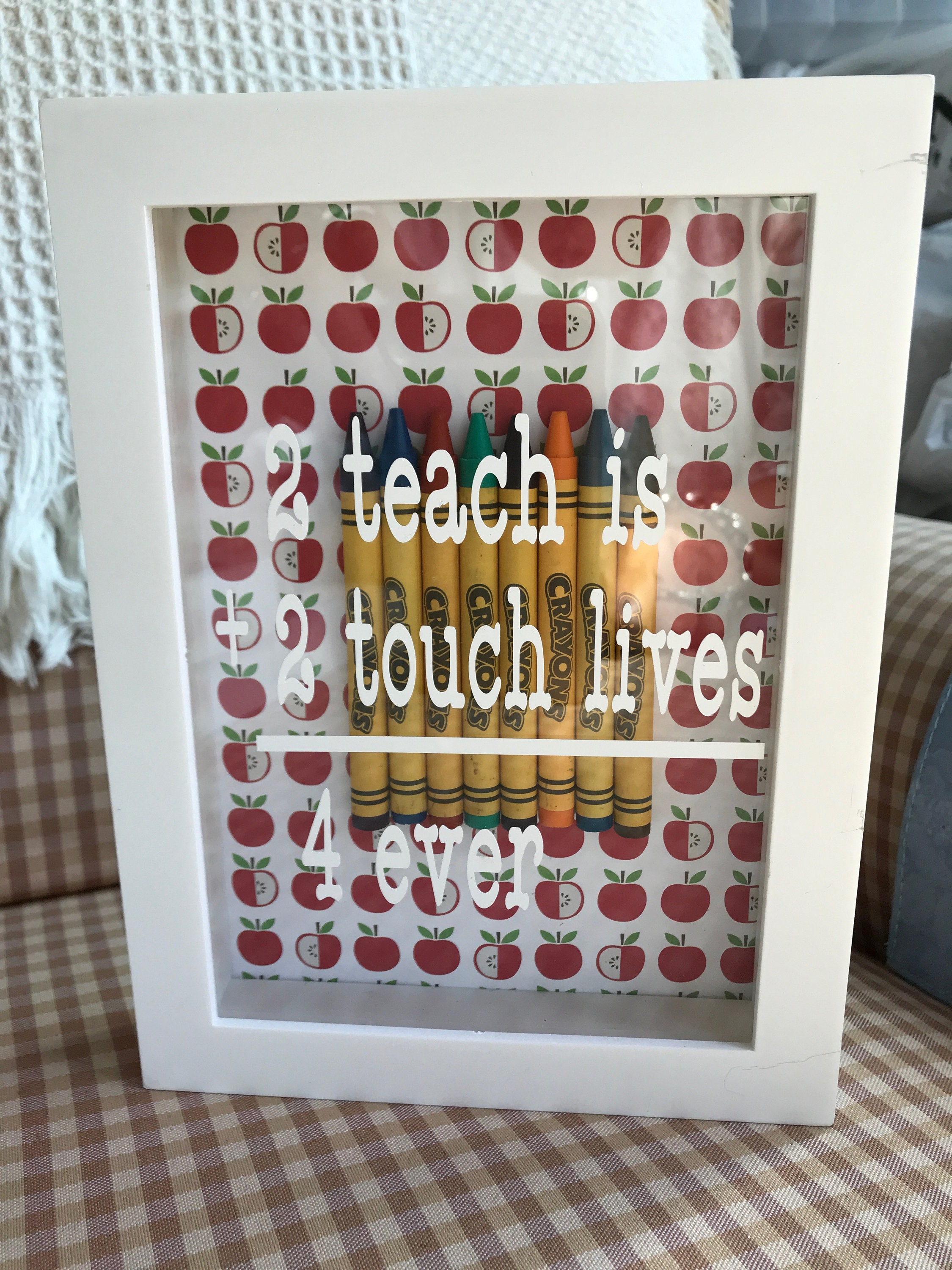 Teacher Appreciation Shadow Box Teacher Gift Thank You | Etsy