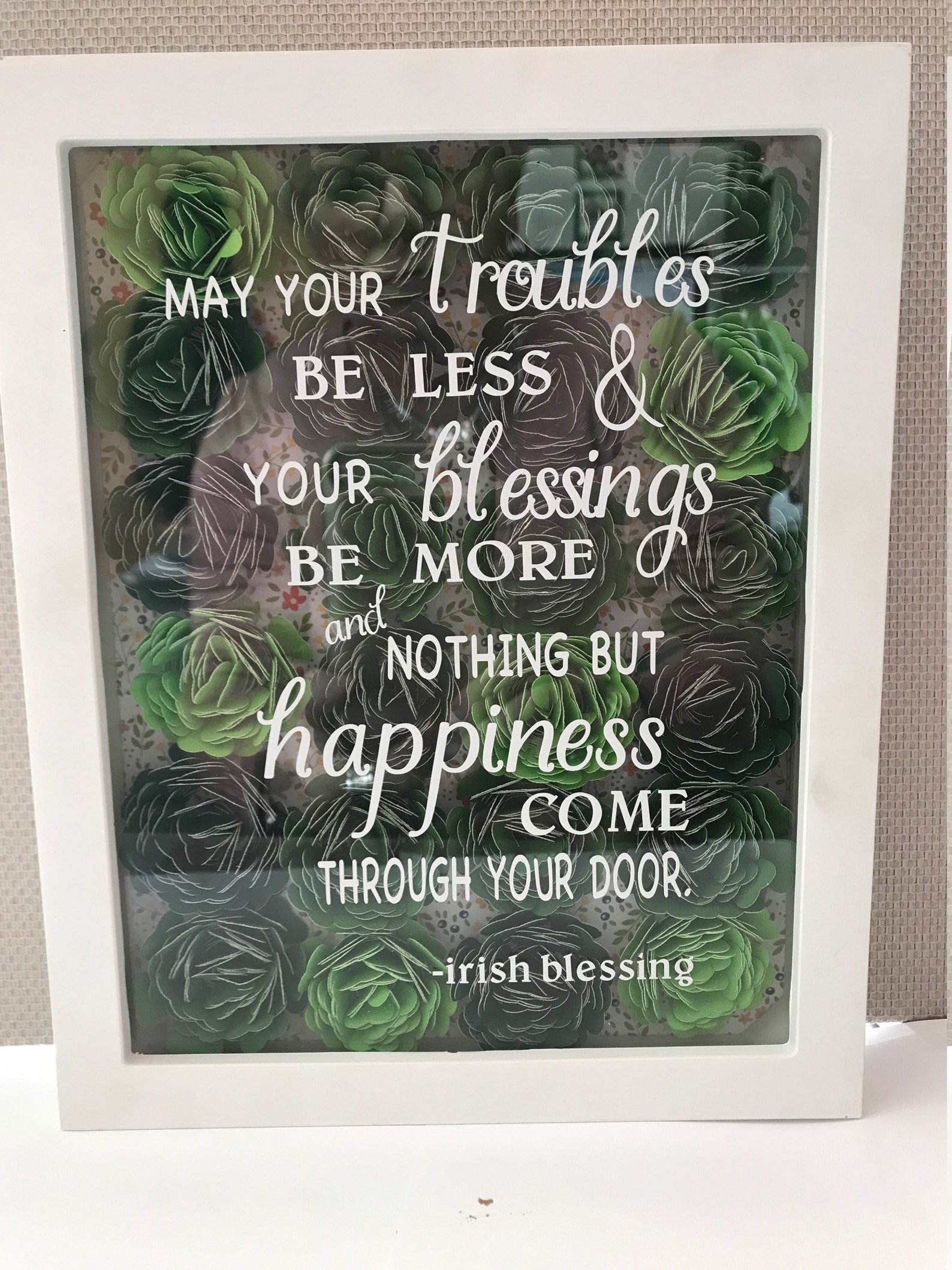 Irish Decor Irish Blessing Irish Wall Hanging Irish Home | Etsy