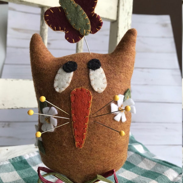 Cat Pin Cushion - Etsy