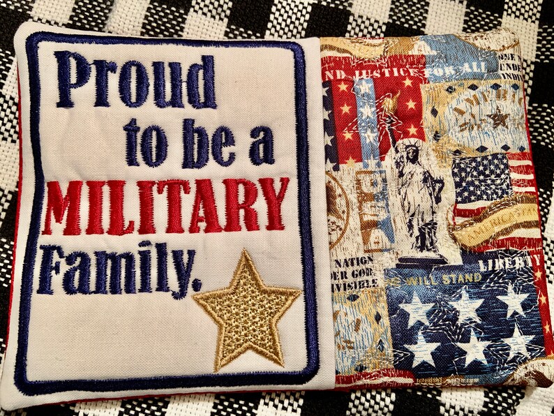 Military Mug Rug, USA Coffee Mug Rug, Mug Rug, Coaster, Gift Under 20 ...