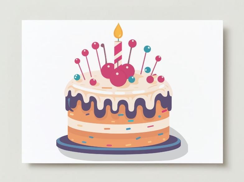 Assorted Colorful Happy Birthday Cards Set of 12 - Etsy
