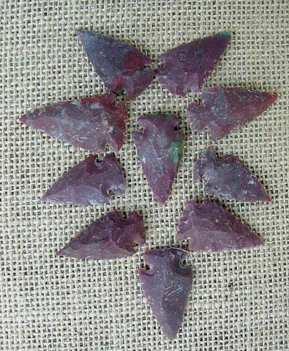 10 Special Arrowheads Special Hand Picked Reproduction - Etsy