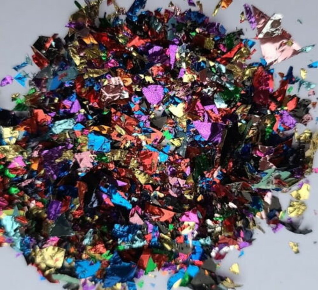 Metalic-glitter-shreds-flakes-small-size-nail-art-craft-metalic Flake ...