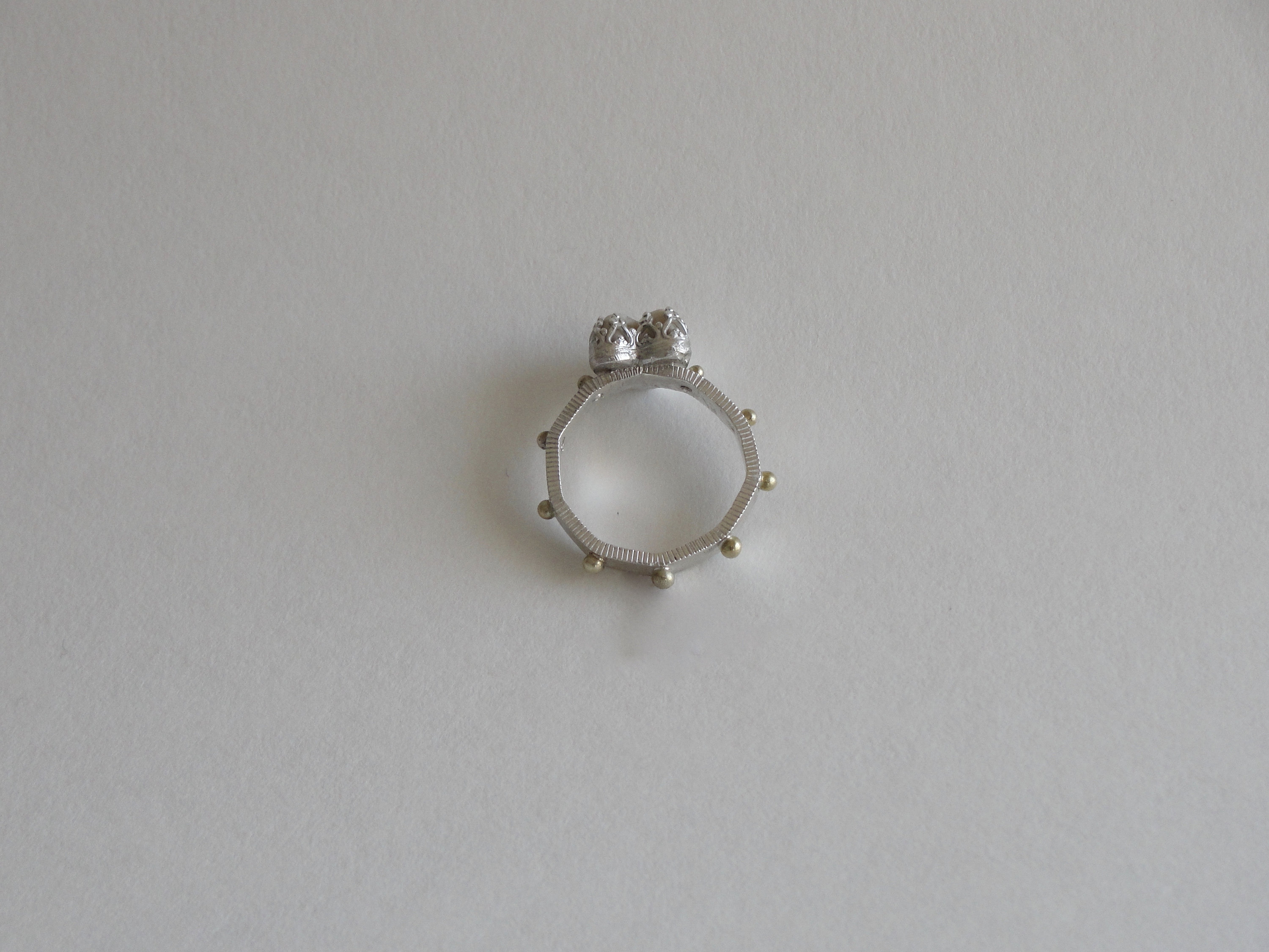 Heart-shaped Rodent Bone From Owl Pellet Set in Sterling Silver With ...