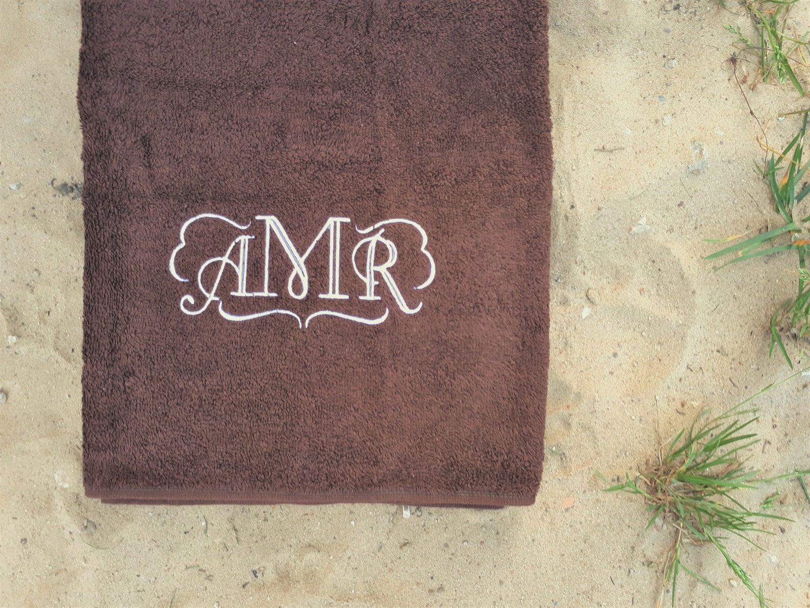 Personalized Embroidered 100% Cotton Towel: Monogrammed Gift - Etsy