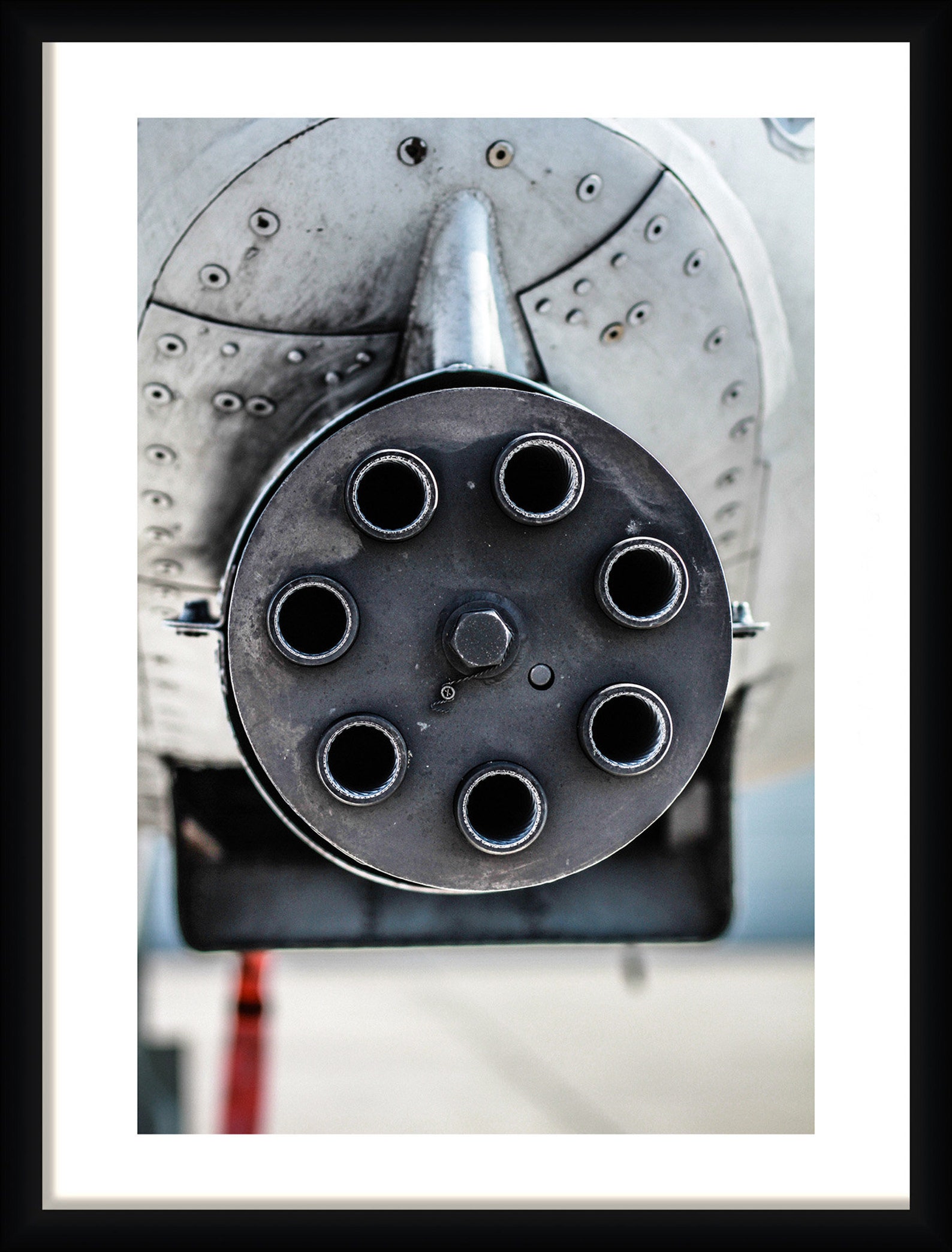 A10 Warthog Gun Barrel Poster GAU Avenger Photo, Military Aviation Wall ...