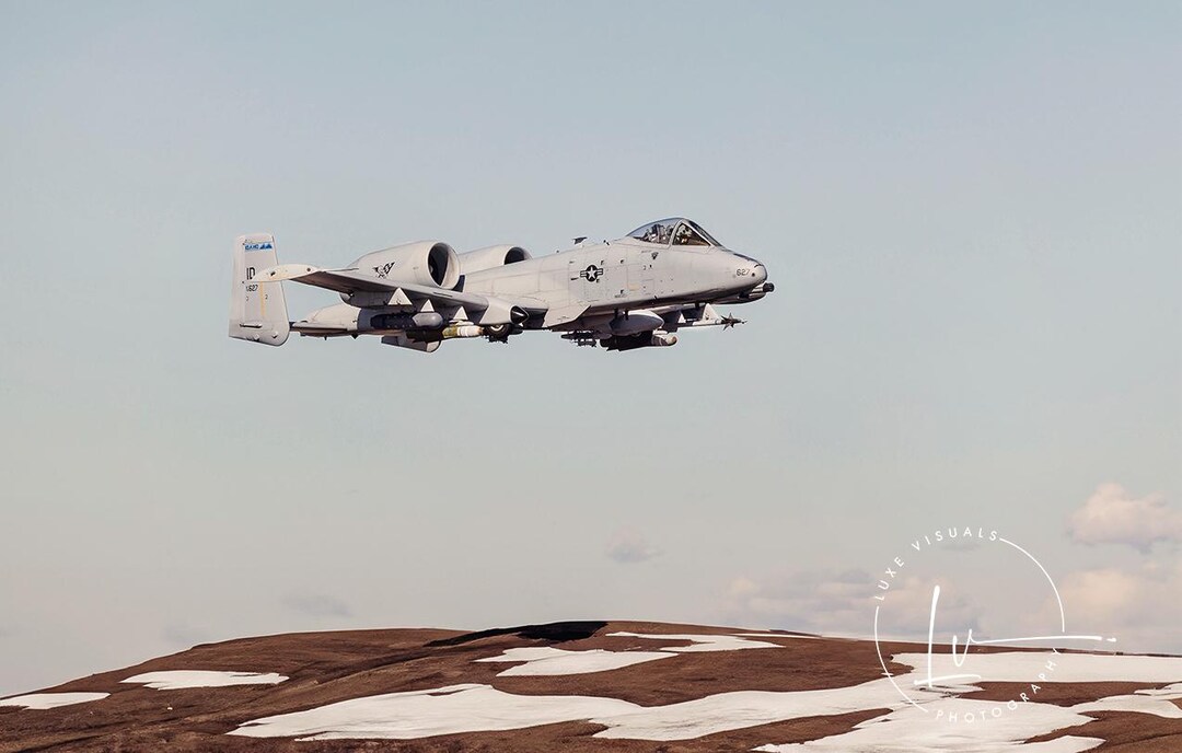 A10 Warthog Photo Poster, A10 Warthog in Flight, Attack Jet, Military ...