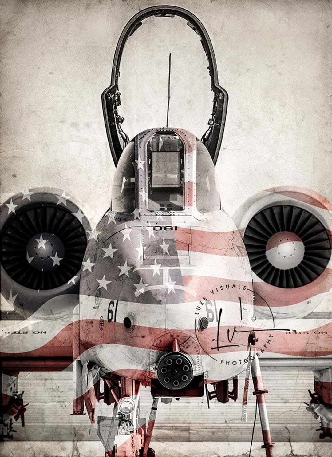 A10 Warthog Picture, A10 Warthog Poster, American Flag Patriotic Art ...