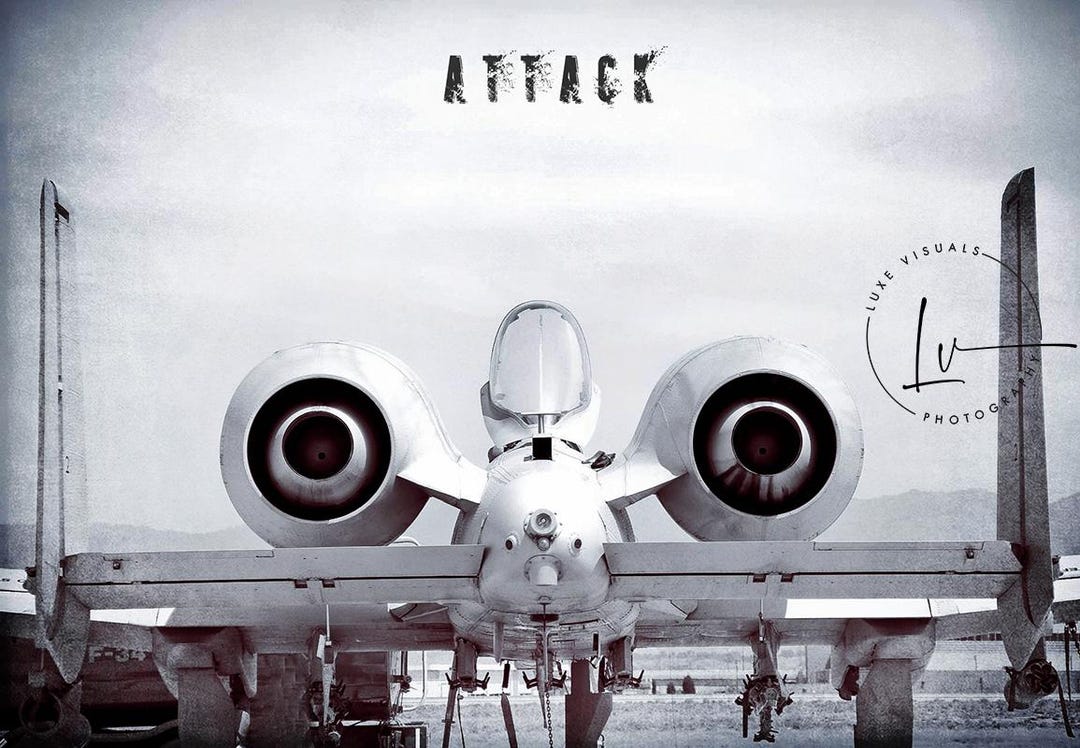 A10 Warthog Photo, A10 Warthog Rear Jets, Den Office Boy's Room Picture ...