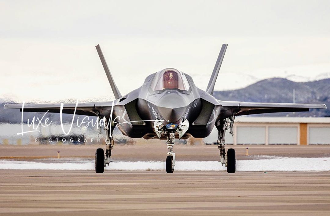 F35 Military Jet Picture, F-35 Lightning Poster, Air Force Art ...