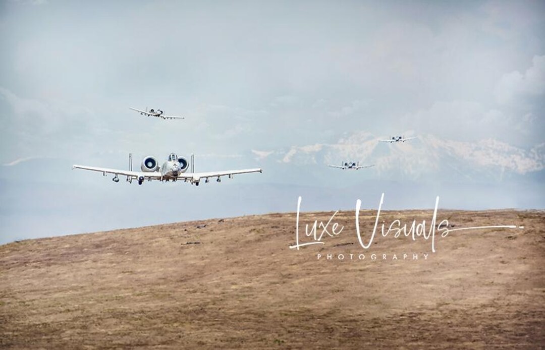 A10 Warthog Picture, A10 Warthogs Flying Low, A10 Flight Photography ...