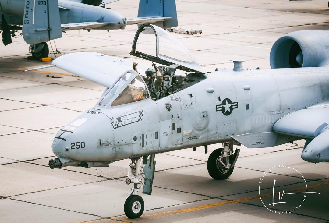 A10 Warthog Photo, A10 Warthog Photography, Plane Poster, Military ...