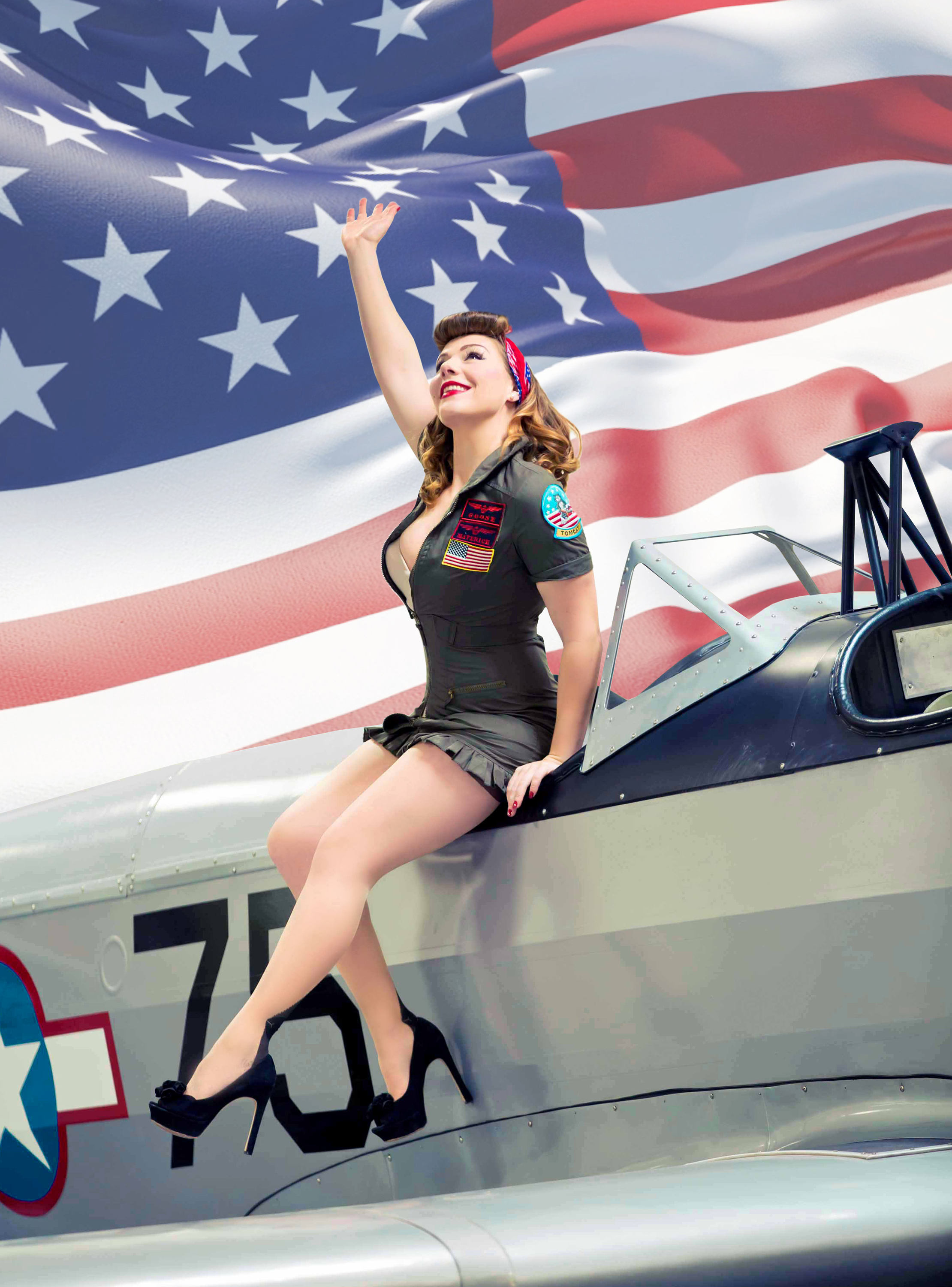 Military Pin Up Girls 1950