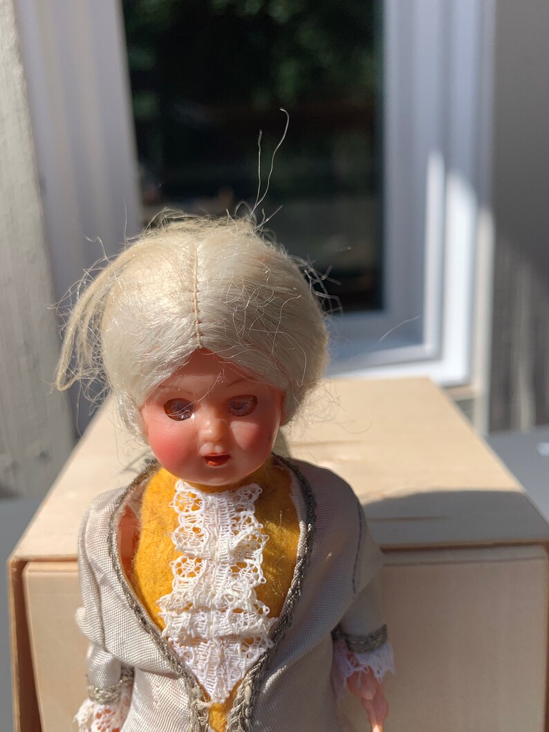 Victorian Miniature Doll Miniature Collectible Doll Vintage | Etsy