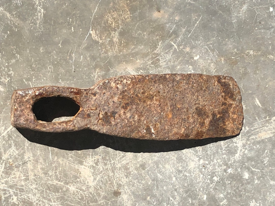 Hand Forged Adze Axe Timber Framing Tool Rustic Primitive Blacksmith ...