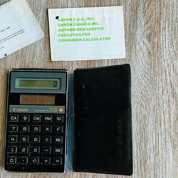Pocket Calculator - Etsy
