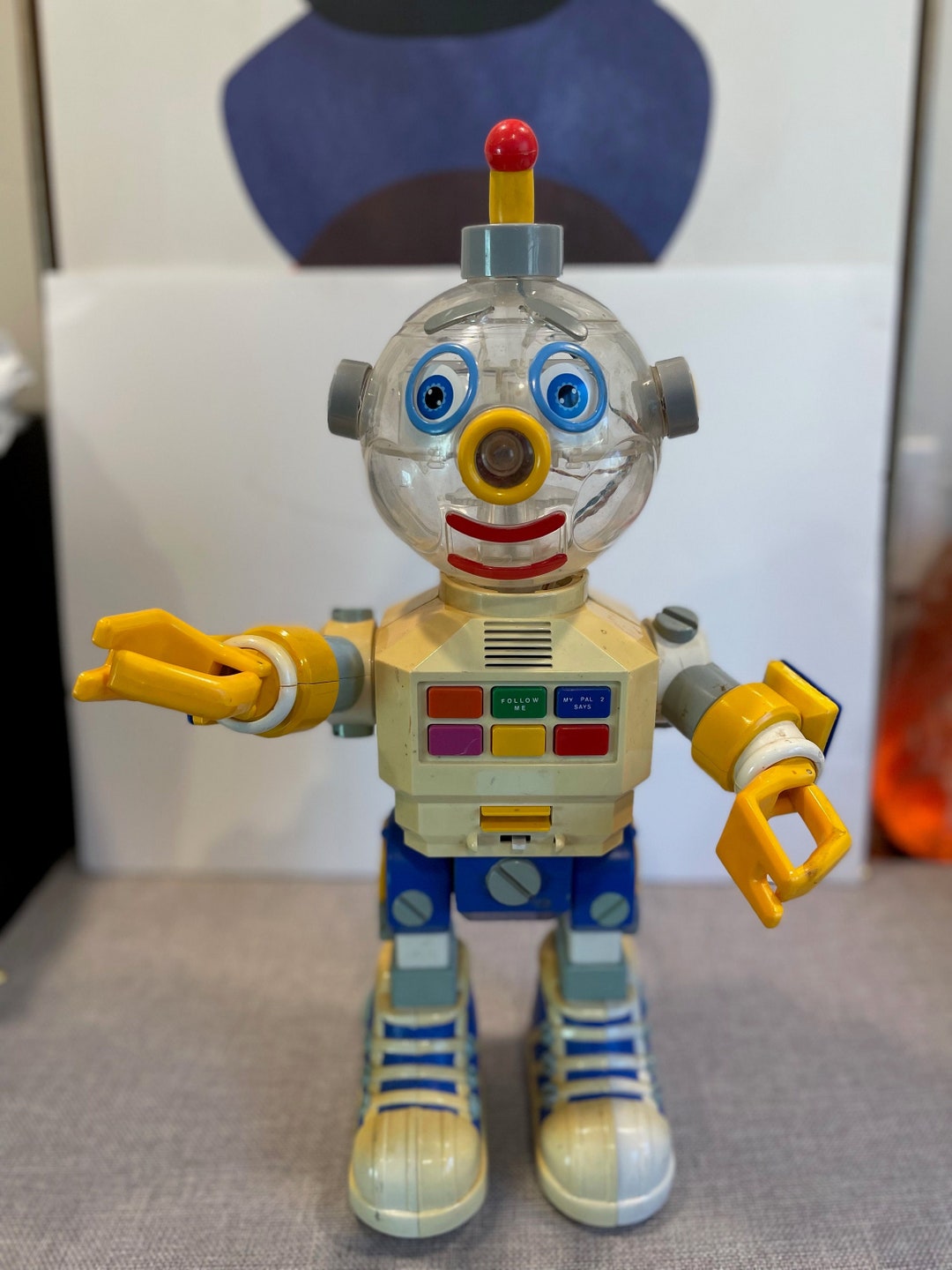 Vintage 1993 Talking Robot My Pal 2 Photo Prop Retro or - Etsy