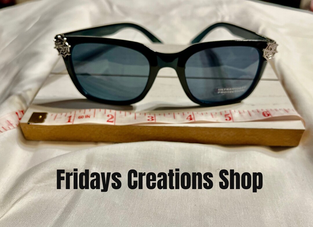 Spooky Sunglasses Spider Web - Etsy